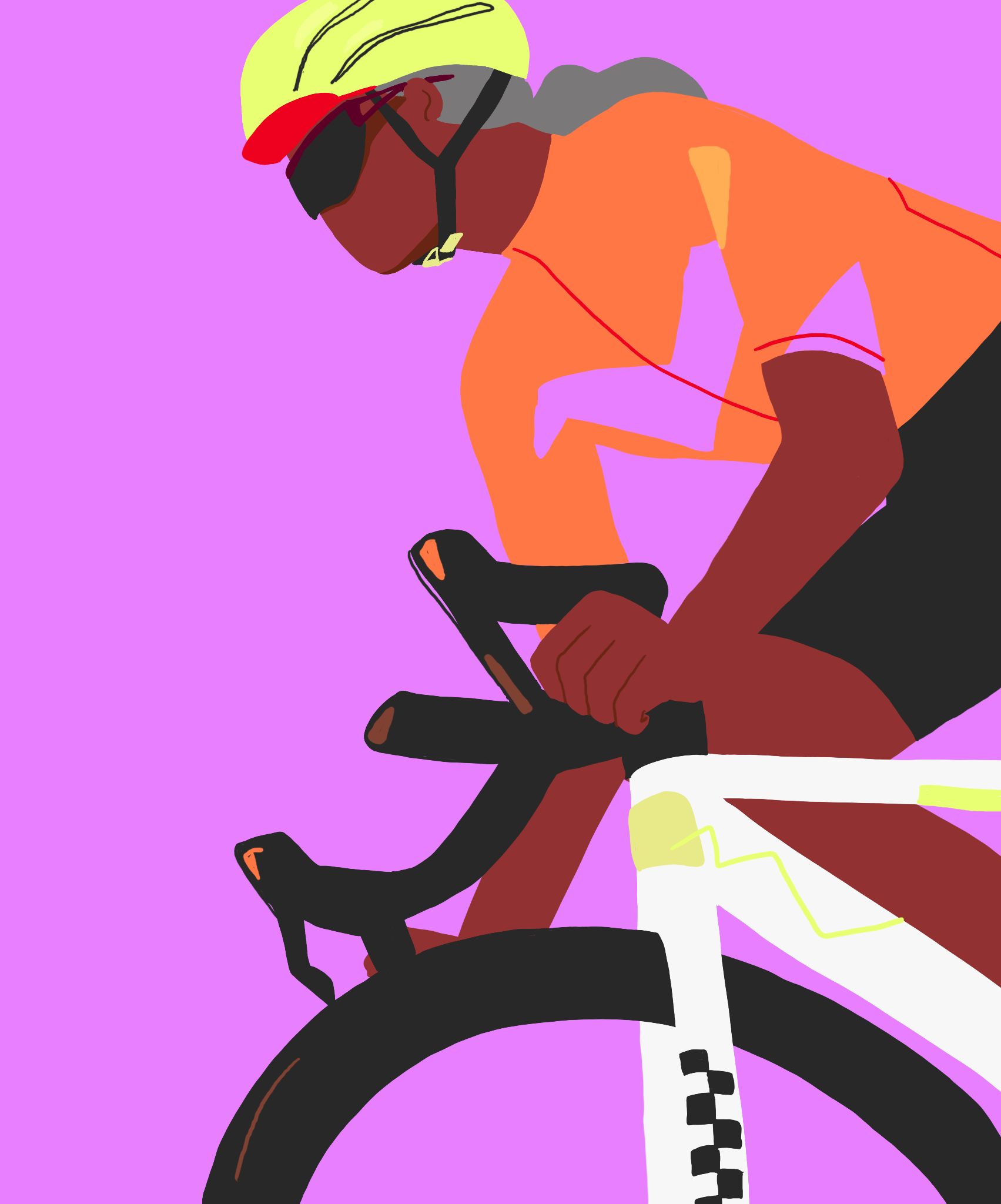 Illustrators Maria Grejc Sports And Fitness | Friend & Johnson Artist Reps